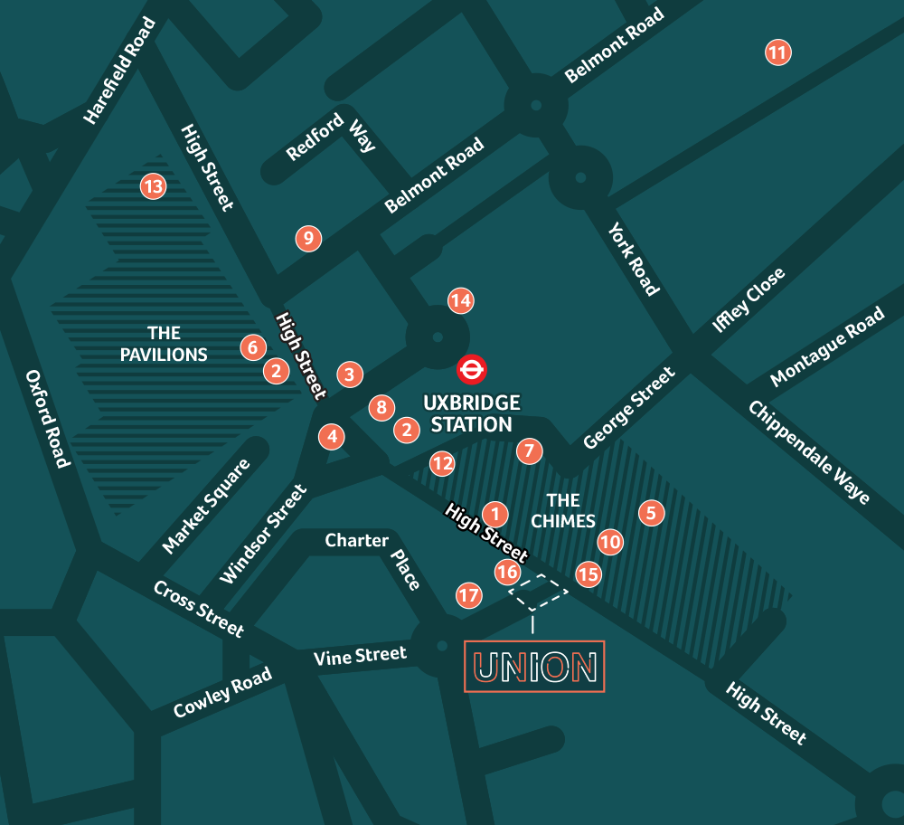 Union | 2 Vine St, Uxbridge UB8 1QE